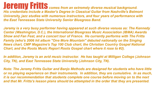 Jeremy Fritts instructional material